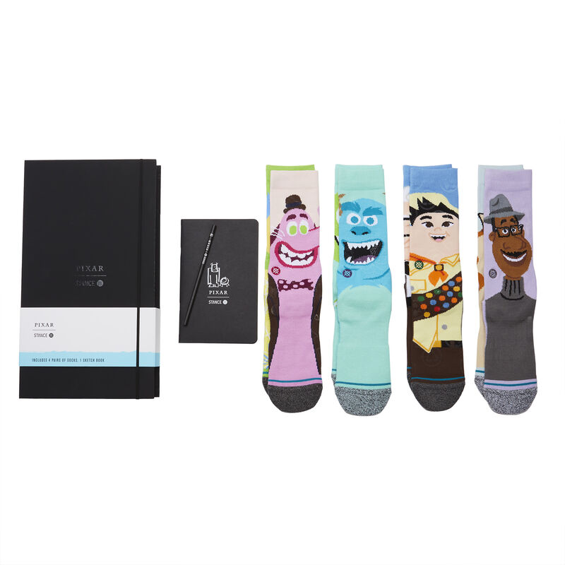 Pixar Box Exclusive Mid Cushion Infiknit™ Combed Cotton Crew Box Set ...