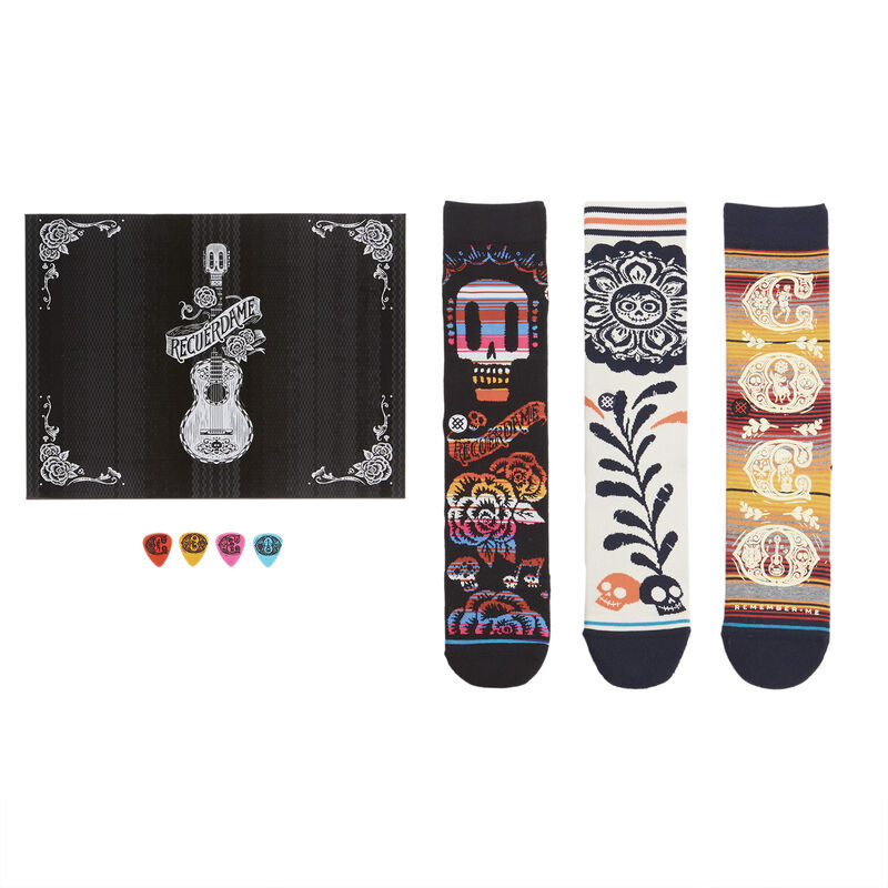 Disney Pixar x Coco Remember Me Light Cushion Cotton Blend Crew Socks ...