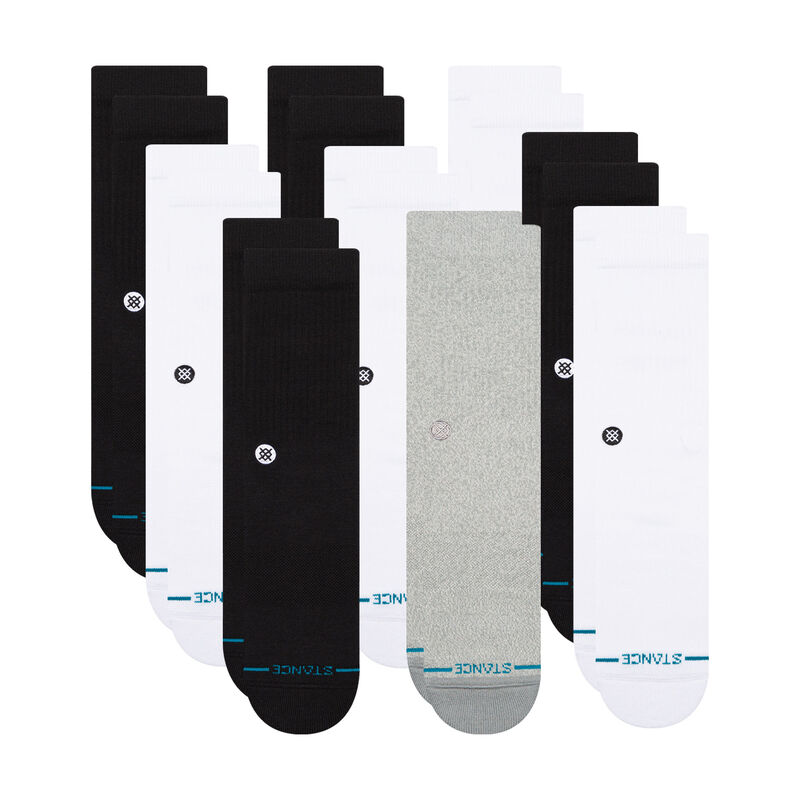 Icon Crew Socks 9 Pack | Stance