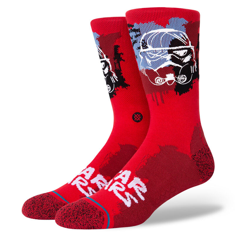 Star Wars Buffed Trooper Mid Cushion Infiknit™ Combed Cotton Crew Socks ...