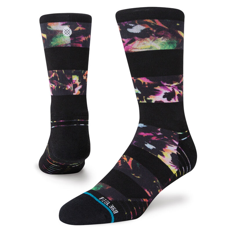 Intensity Light Cushion Infiknit™ Feel360 Nylon Run Crew Socks | Stance