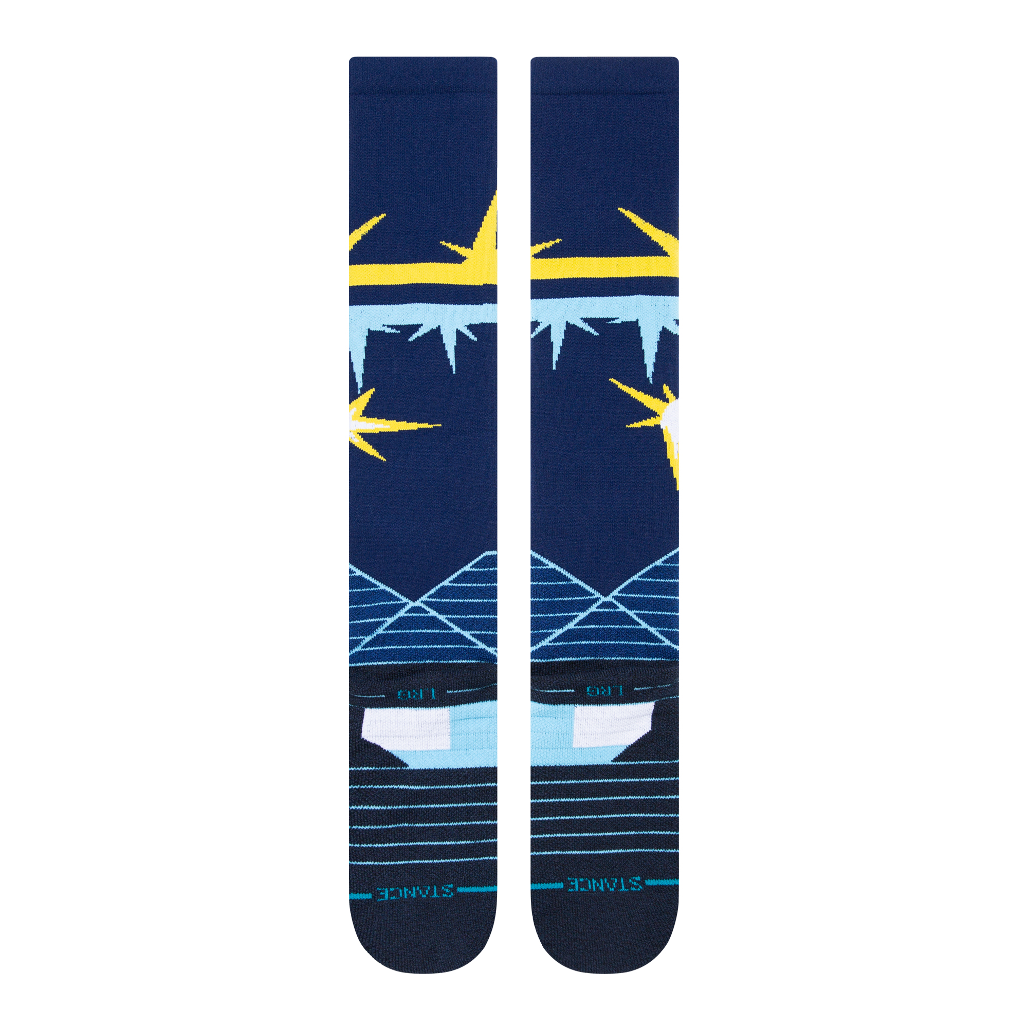 MLB Tampa Bay Rays X Stance Burst OTC Socks | Stance