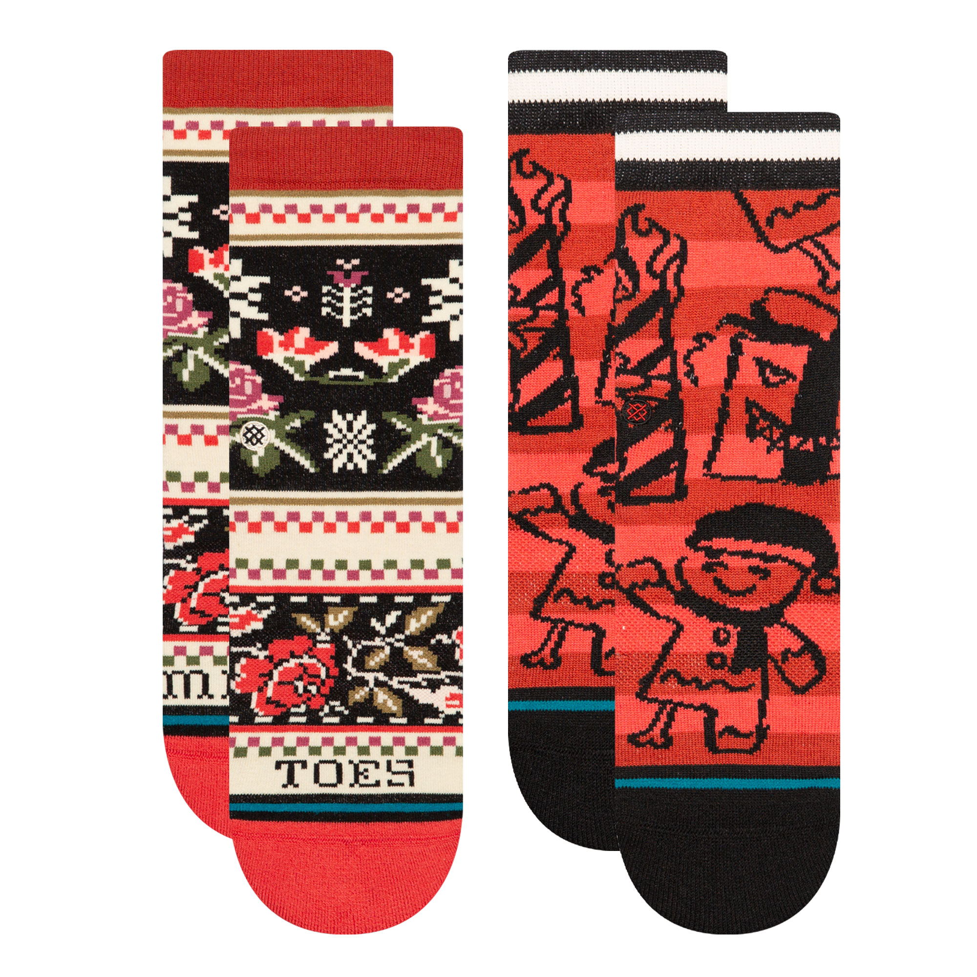 Stance Kids Poly Crew Socks 2 Pack | Stance