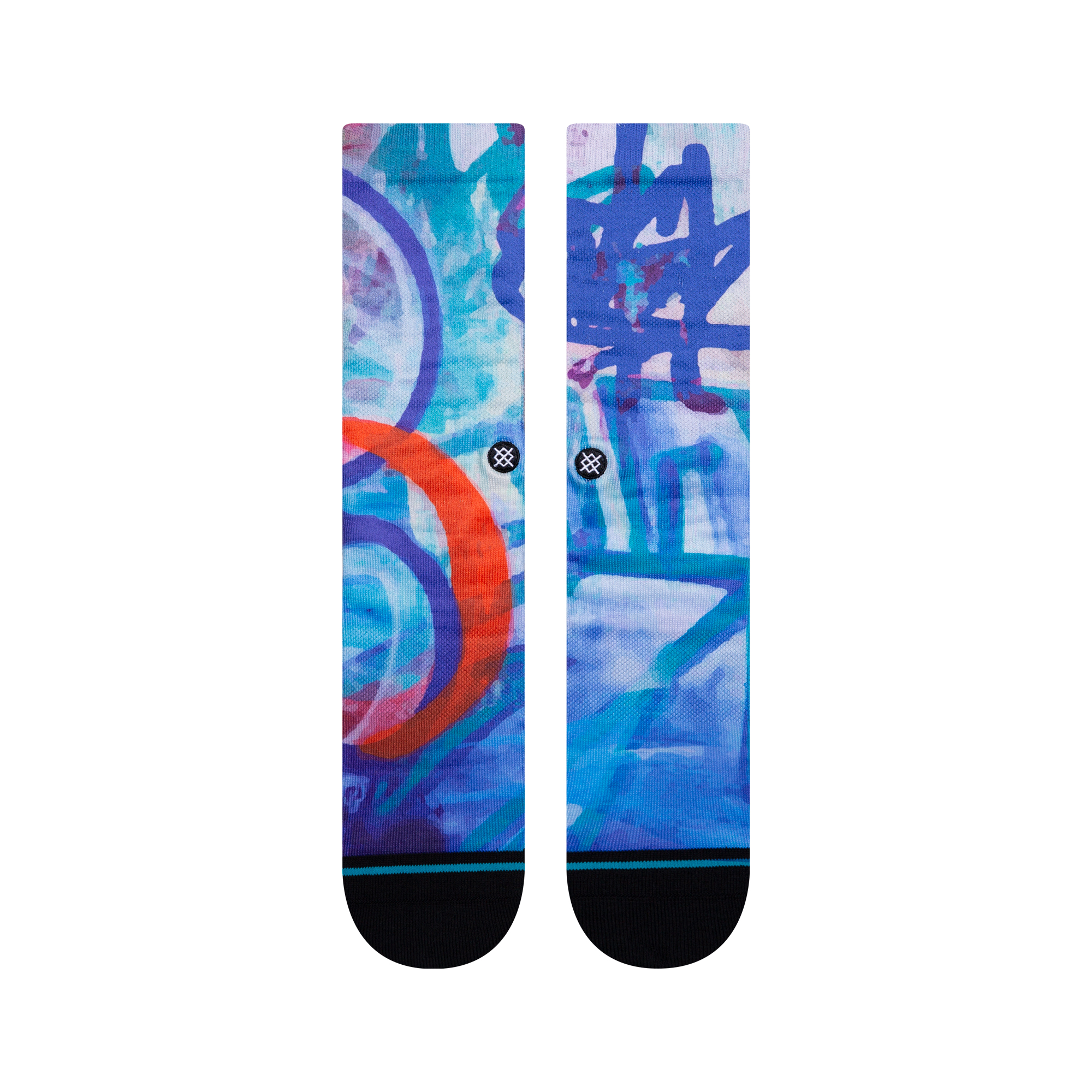 Stash Wall Mid Cushion Crew Socks | Stance