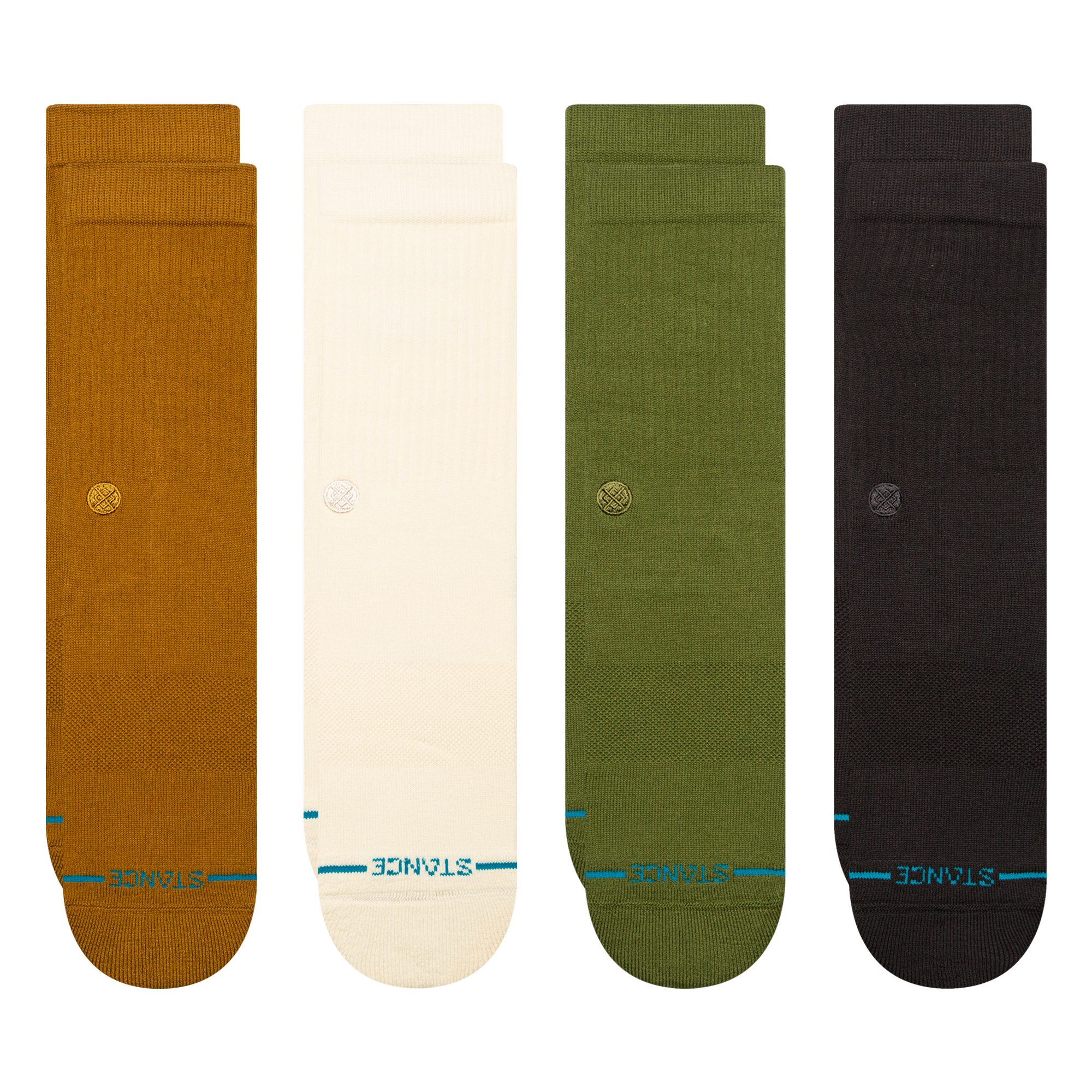 Icon Crew Socks 4 Pack | Stance