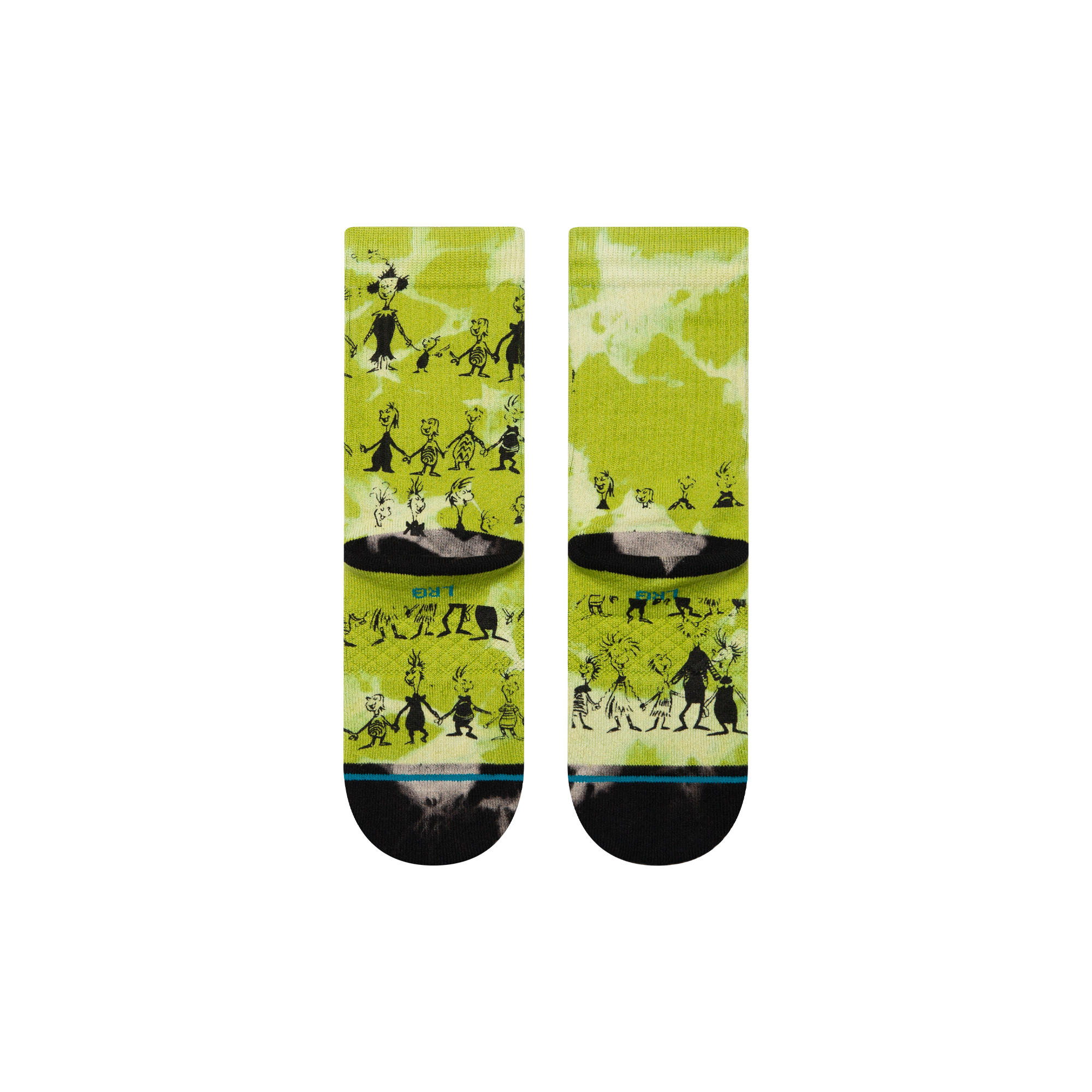 The Grinch X Stance Kids Down In Whovile Crew Socks | Stance