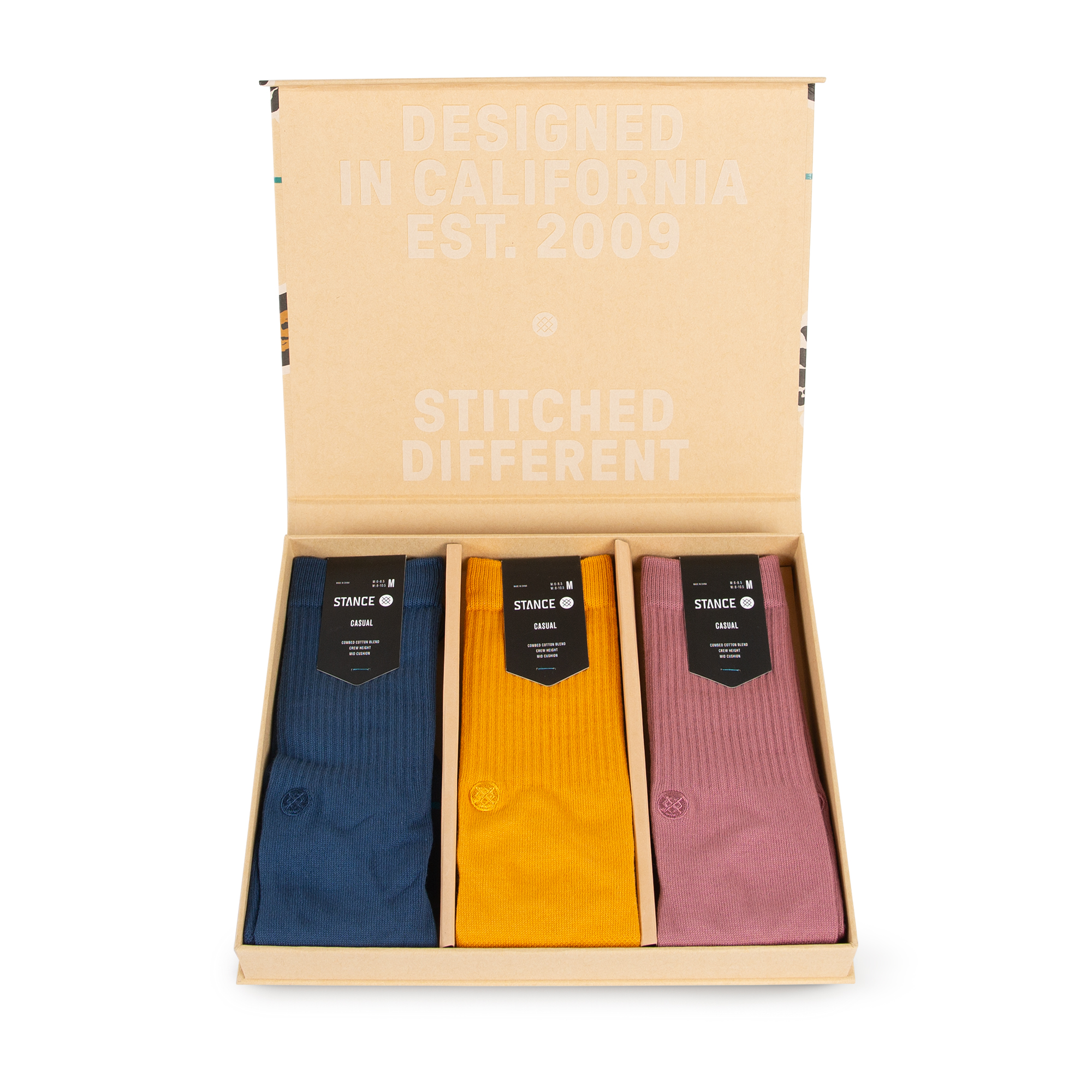 Icon Patches Crew Socks Box Set | Stance