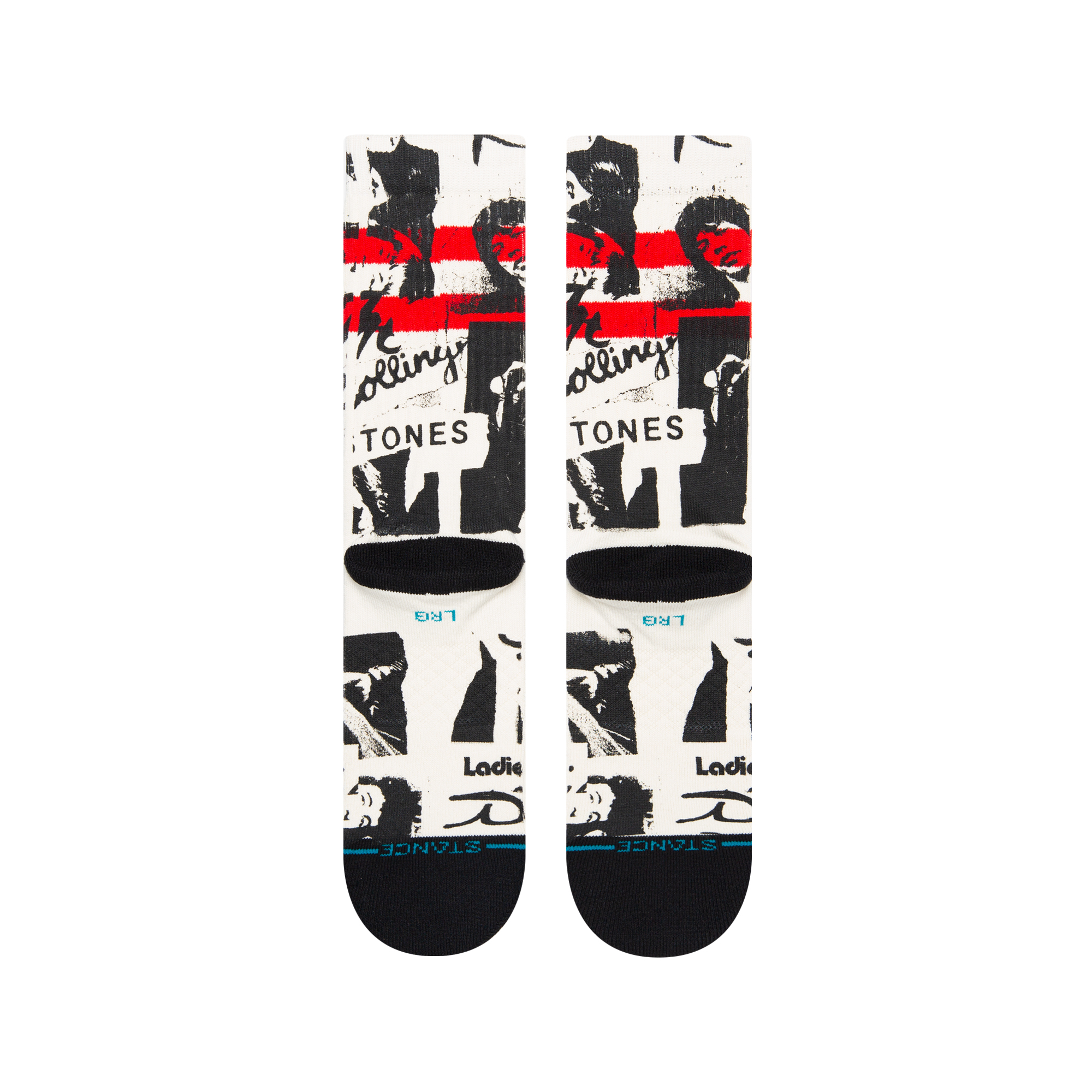 The Rolling Stones X Stance Infiknit™ Mid Cushion Cotton Crew Socks