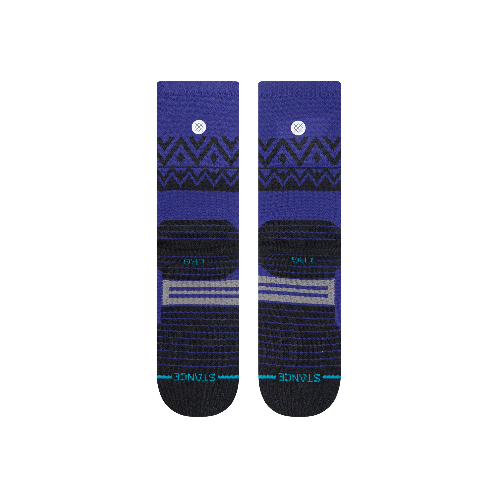 Black Panther X Stance The King Mid Cushion Infiknit™ Feel360™ Nylon Blend Crew Socks | Stance