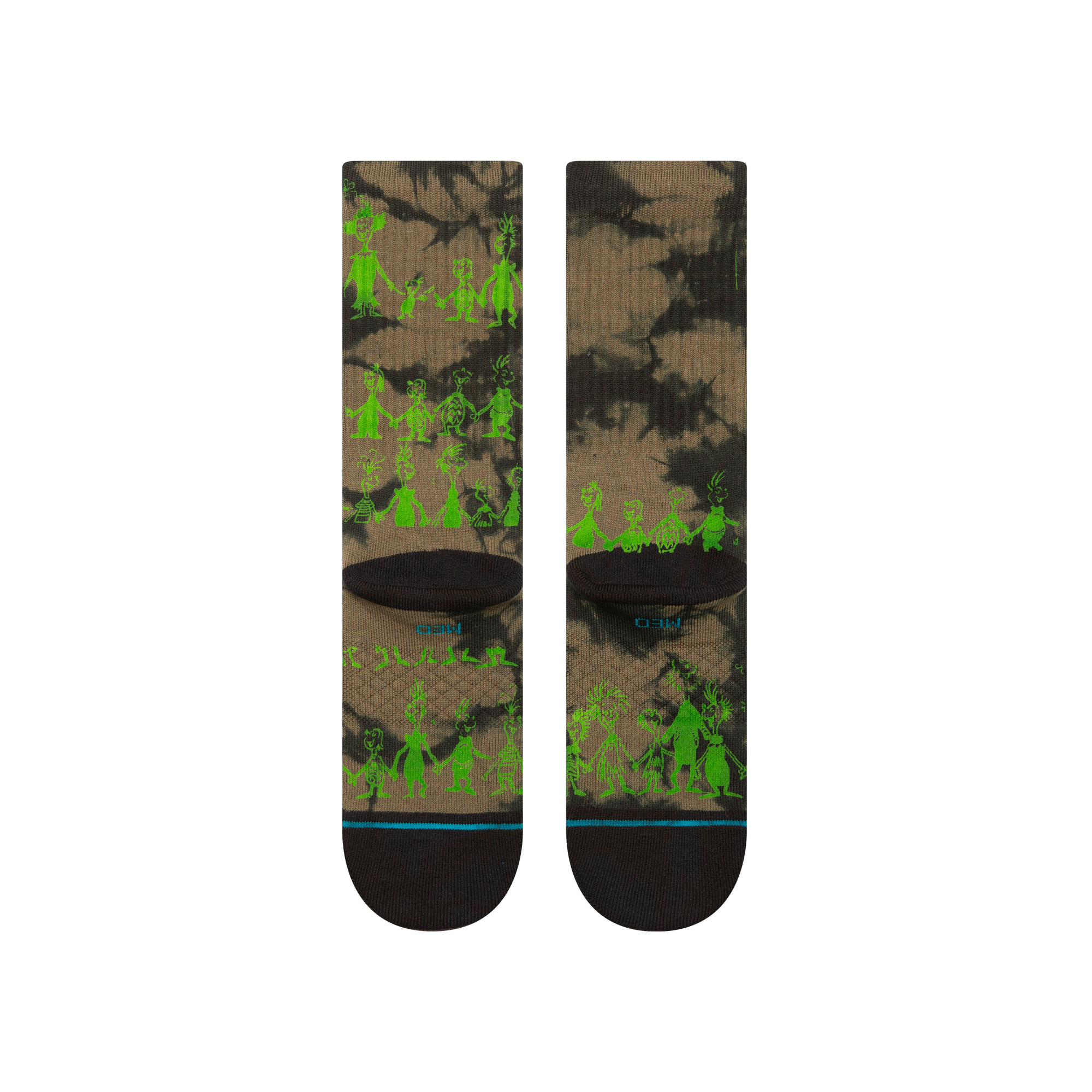 The Grinch X Stance Down In Whovile Crew Socks | Stance