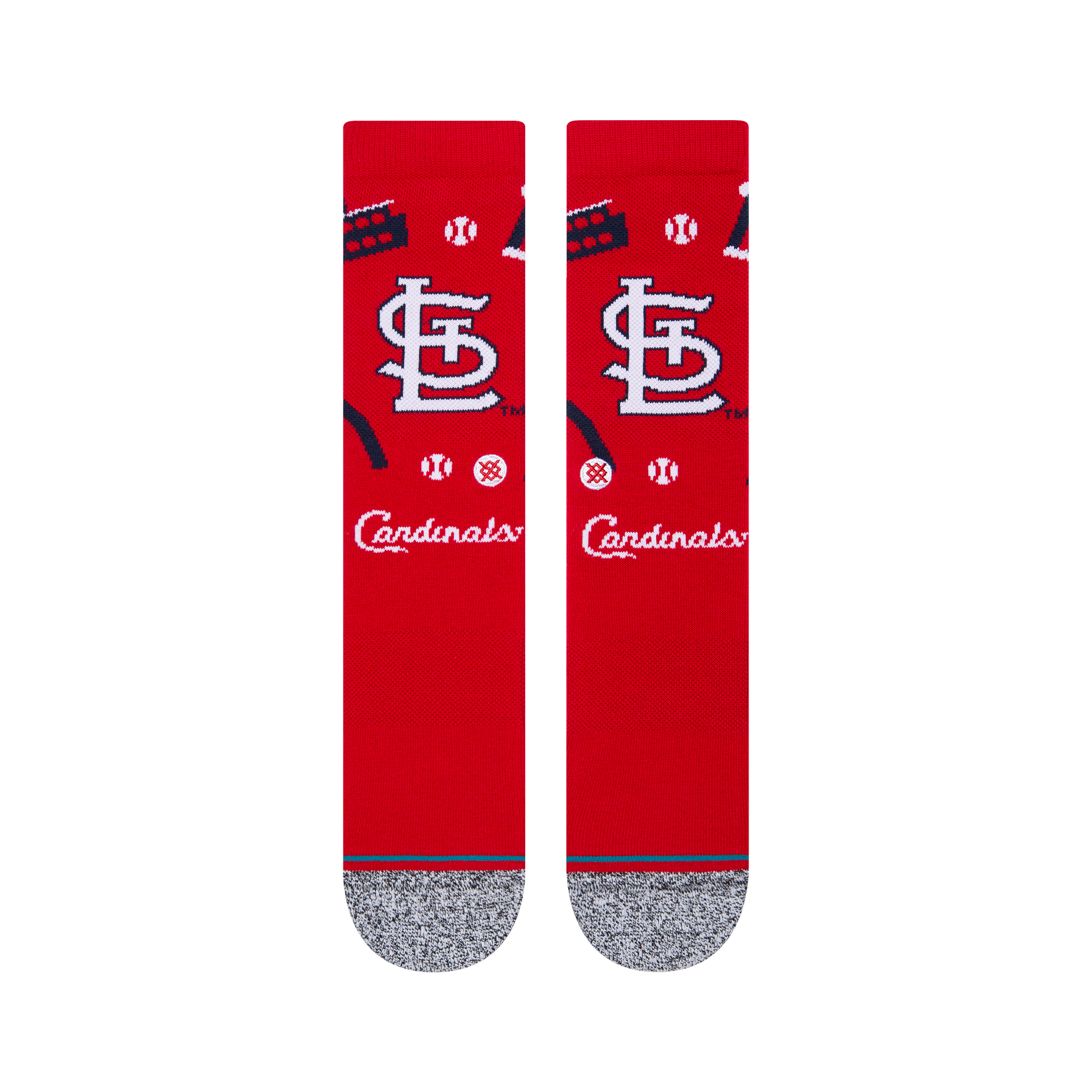 St. Louis Cardinals Landmark Mid Cushion Infiknit™ Cotton Blend ...