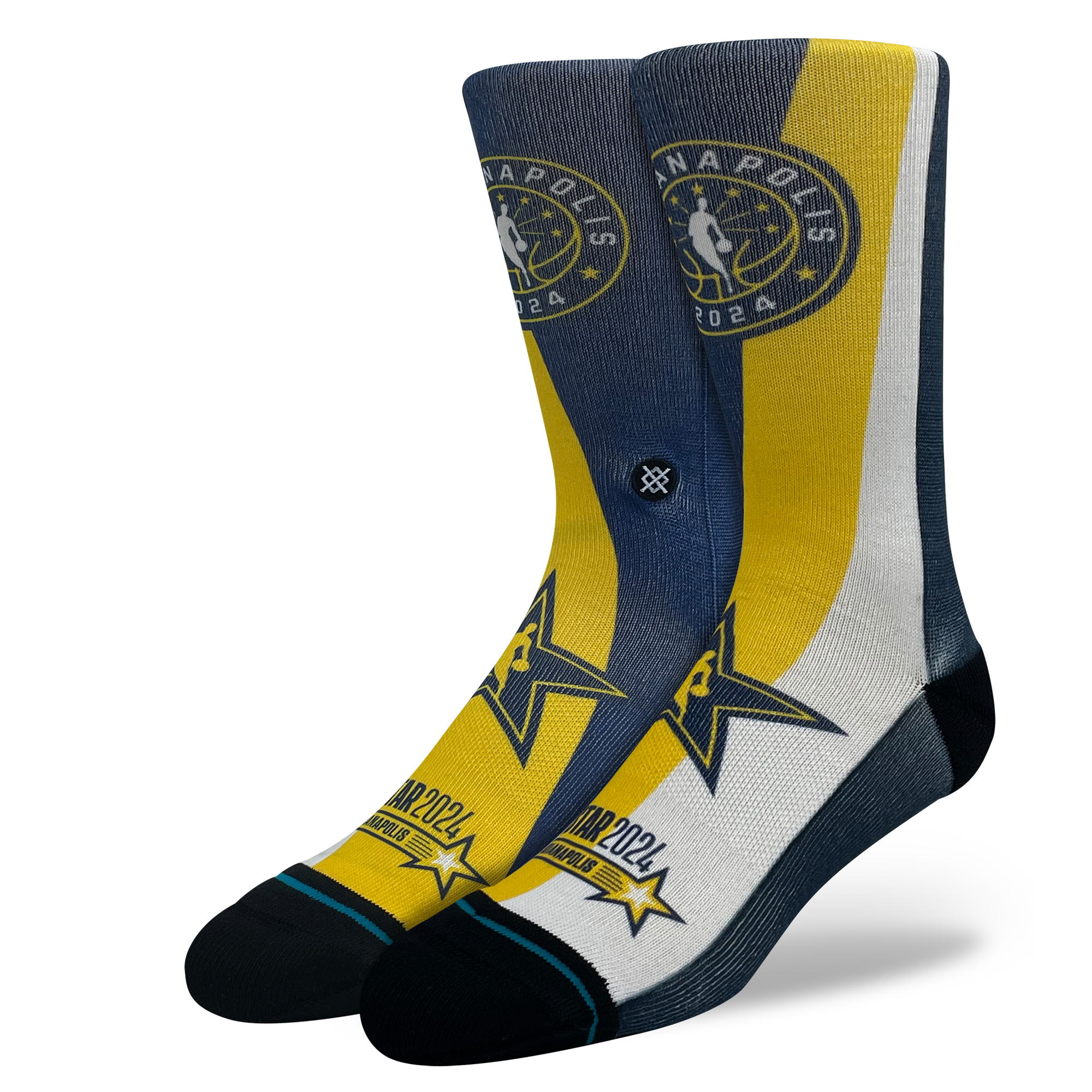 NBA X Stance All Star Game Stripes 2024 Crew Socks | Stance