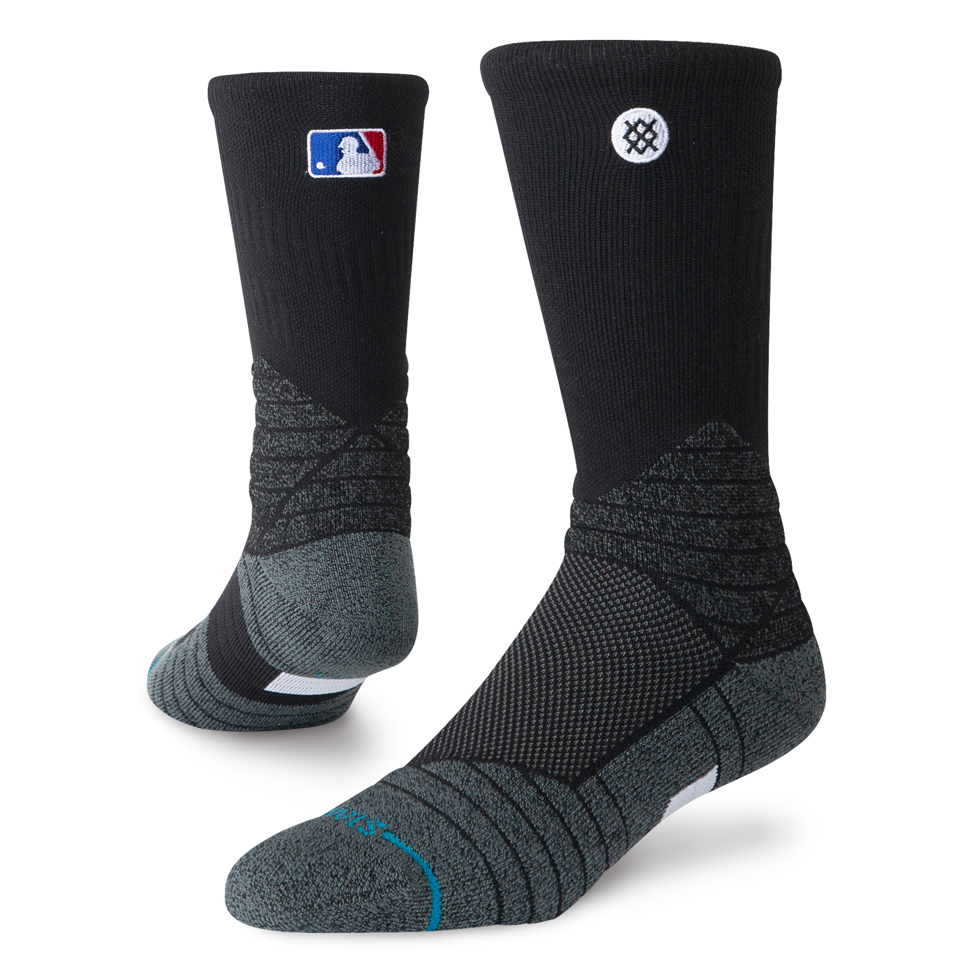 MLB Diamond Pro Crew Mid Cushion Baseball Socks | Stance