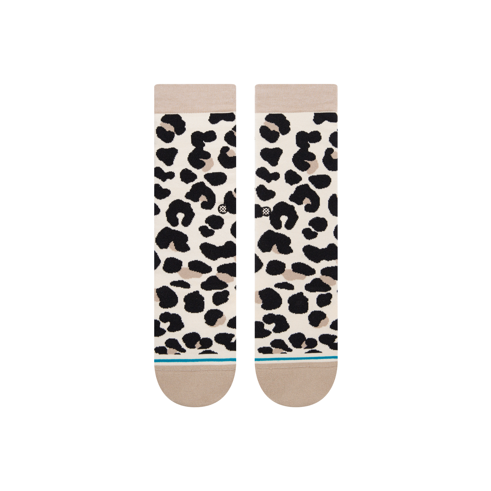 leopard print running socks