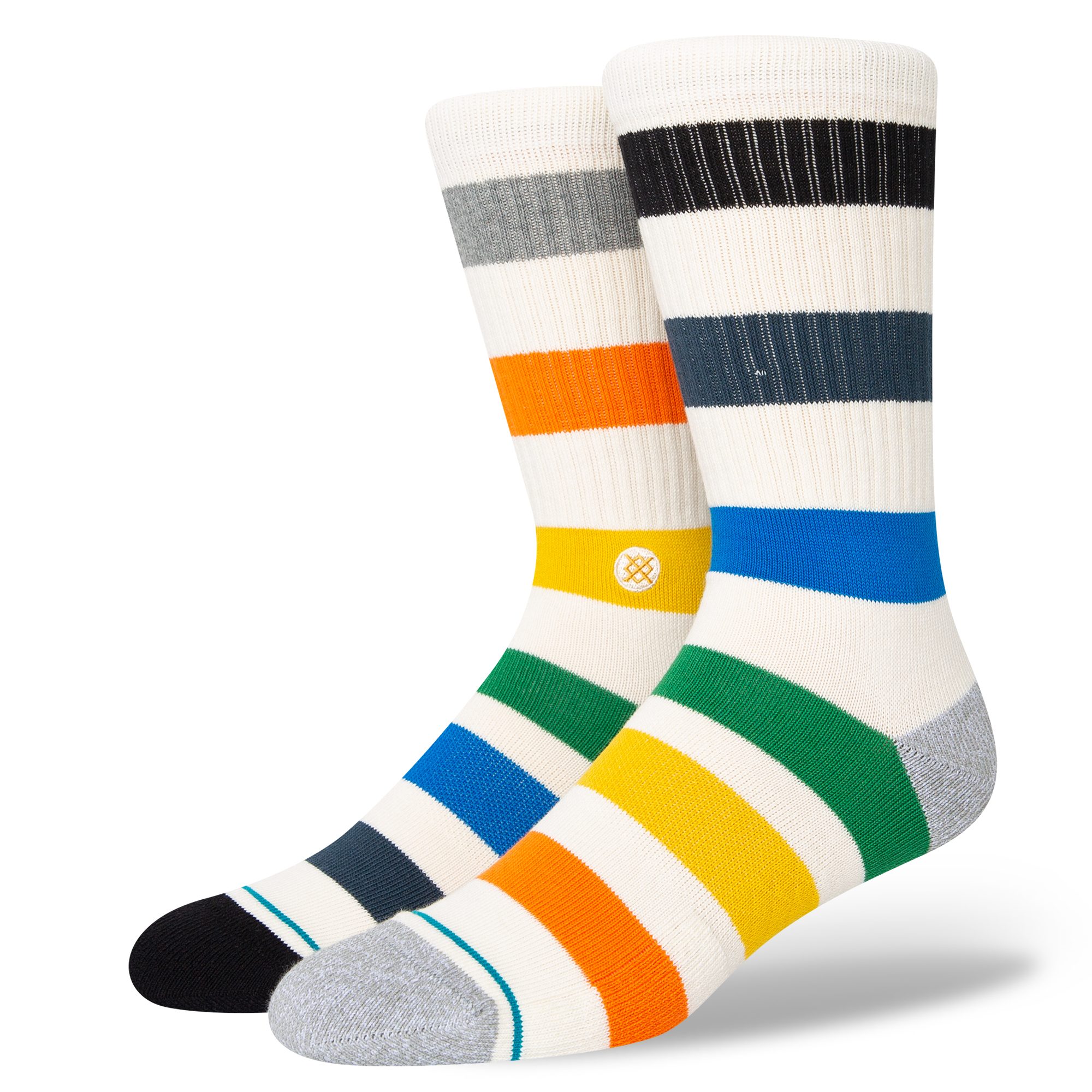 Amistad Mid Cushion Infiknit™ Cotton Blend Crew Socks | Stance