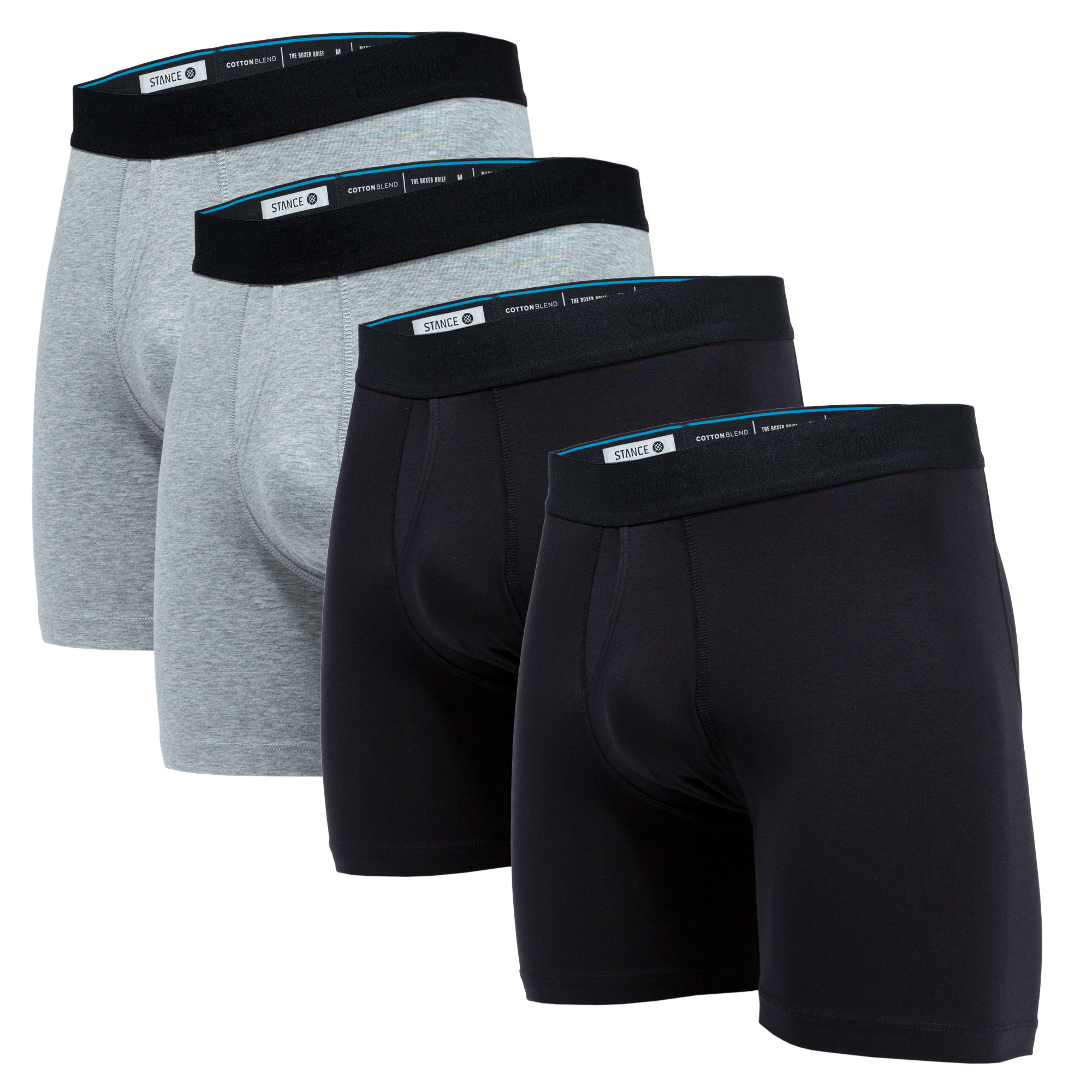 Cotton Boxer Brief 4 Pack | Stance