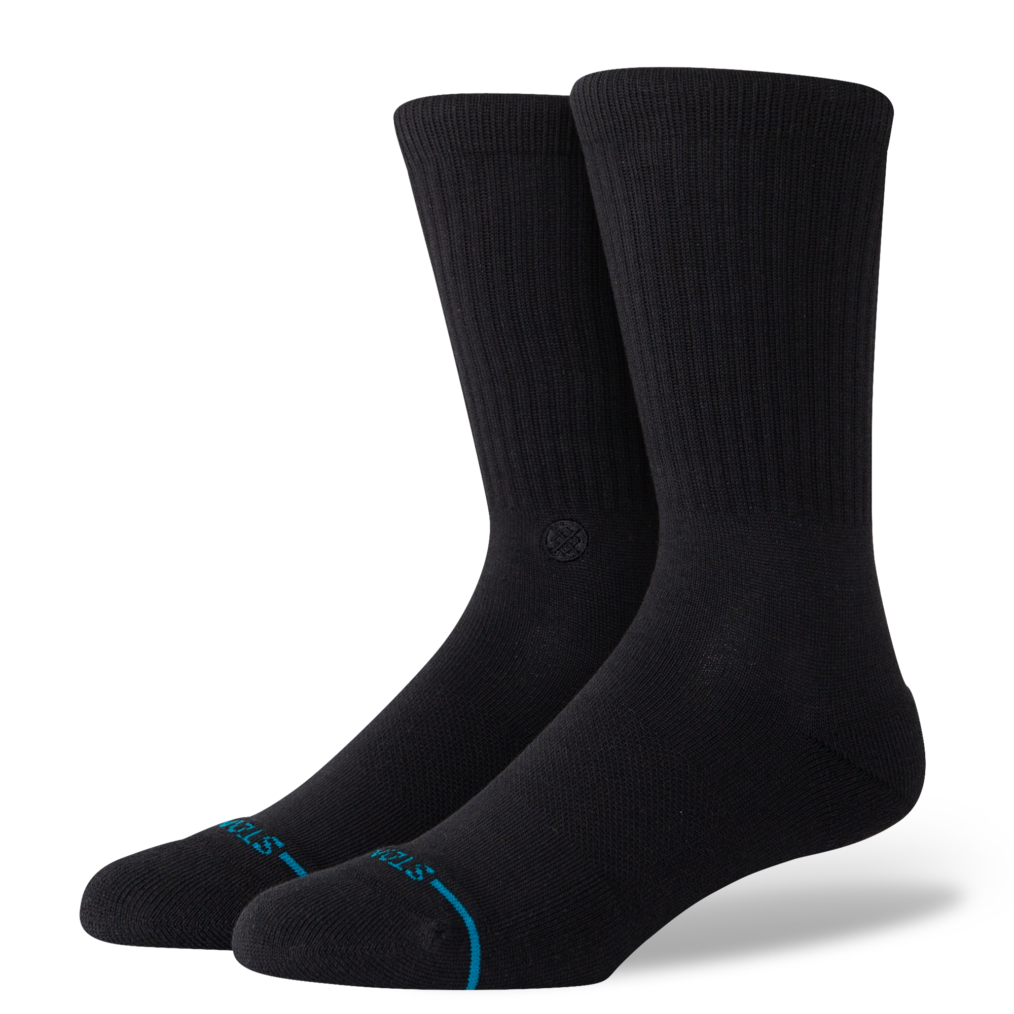 ICON ORGANIC CREW | A556D24ICO | BLACK | M | Stance