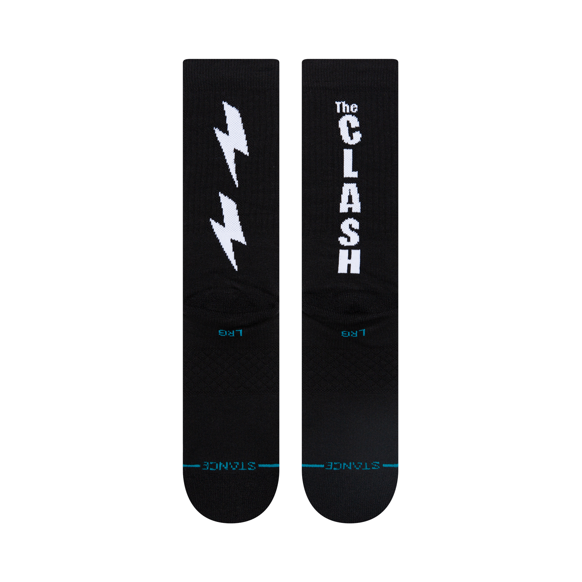 The Clash Radio Mid Cushion Infiknit™ Cotton Blend Crew Socks | Stance