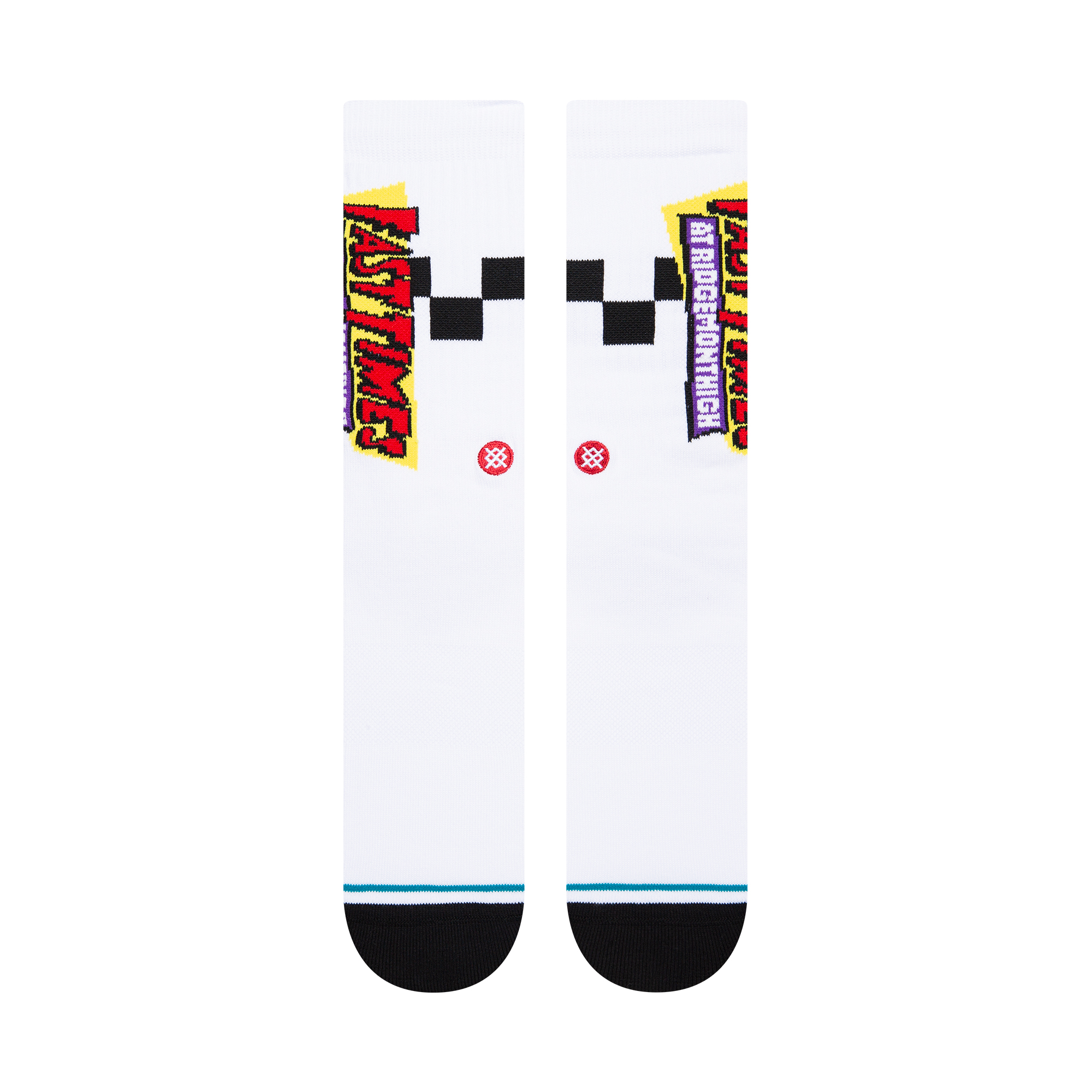 Fast Times X Stance Gnarly Mid Cushion Cotton Blend Crew Socks
