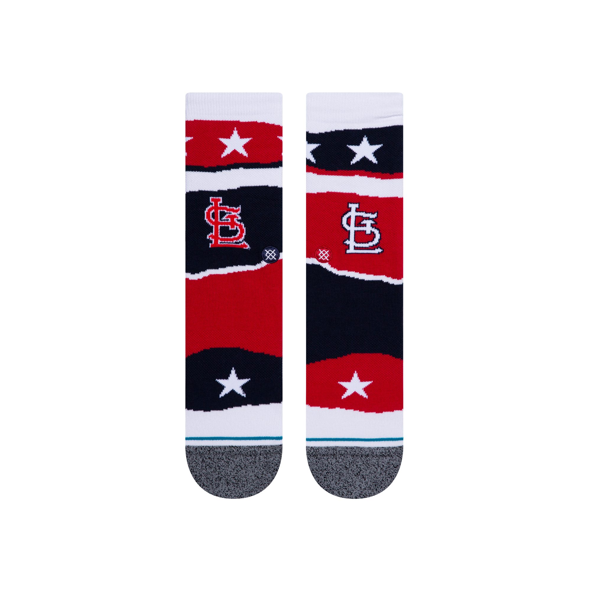 St. Louis Cardinals Americana Infiknit™ Mid Cushion Crew Socks | Stance