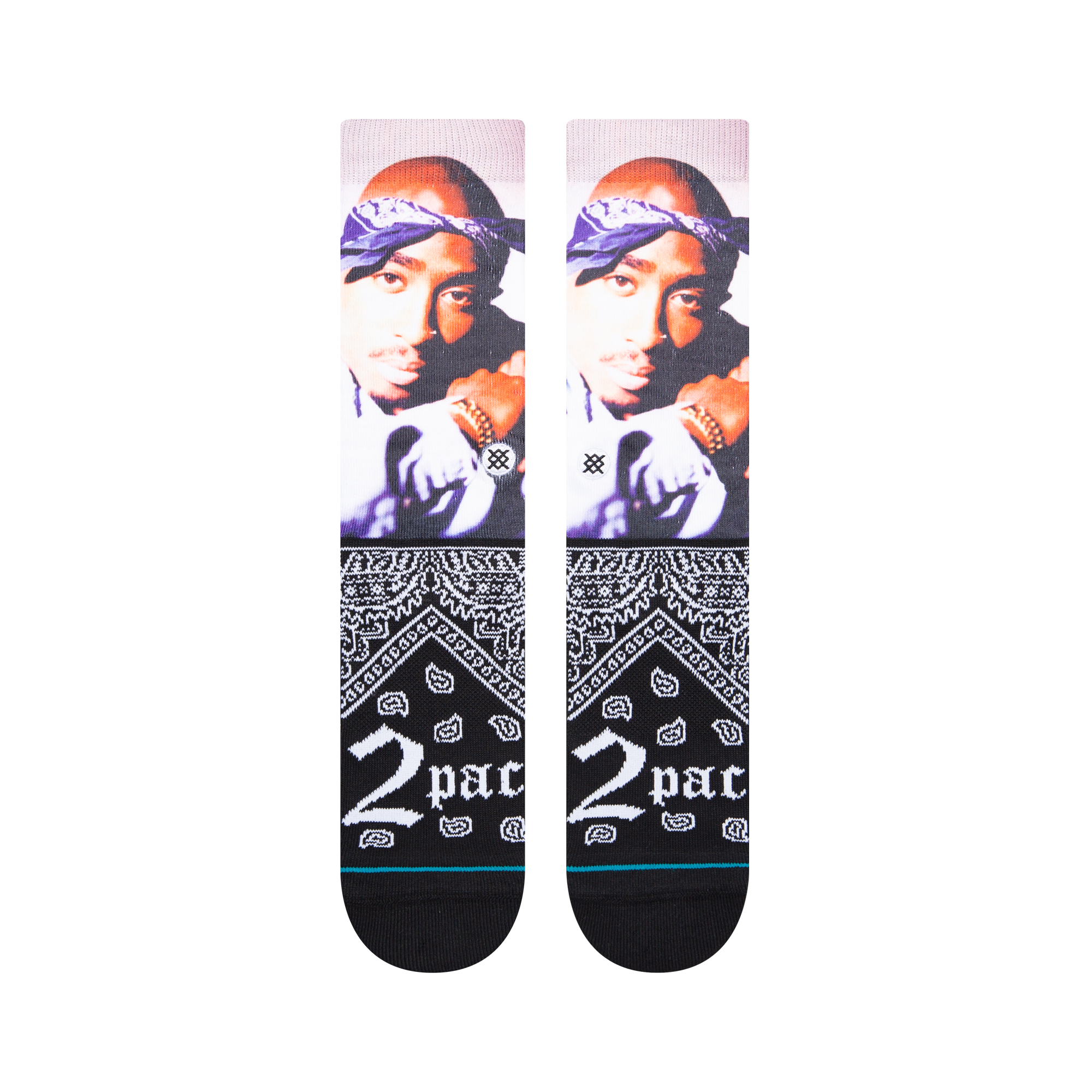 tupac socks stance