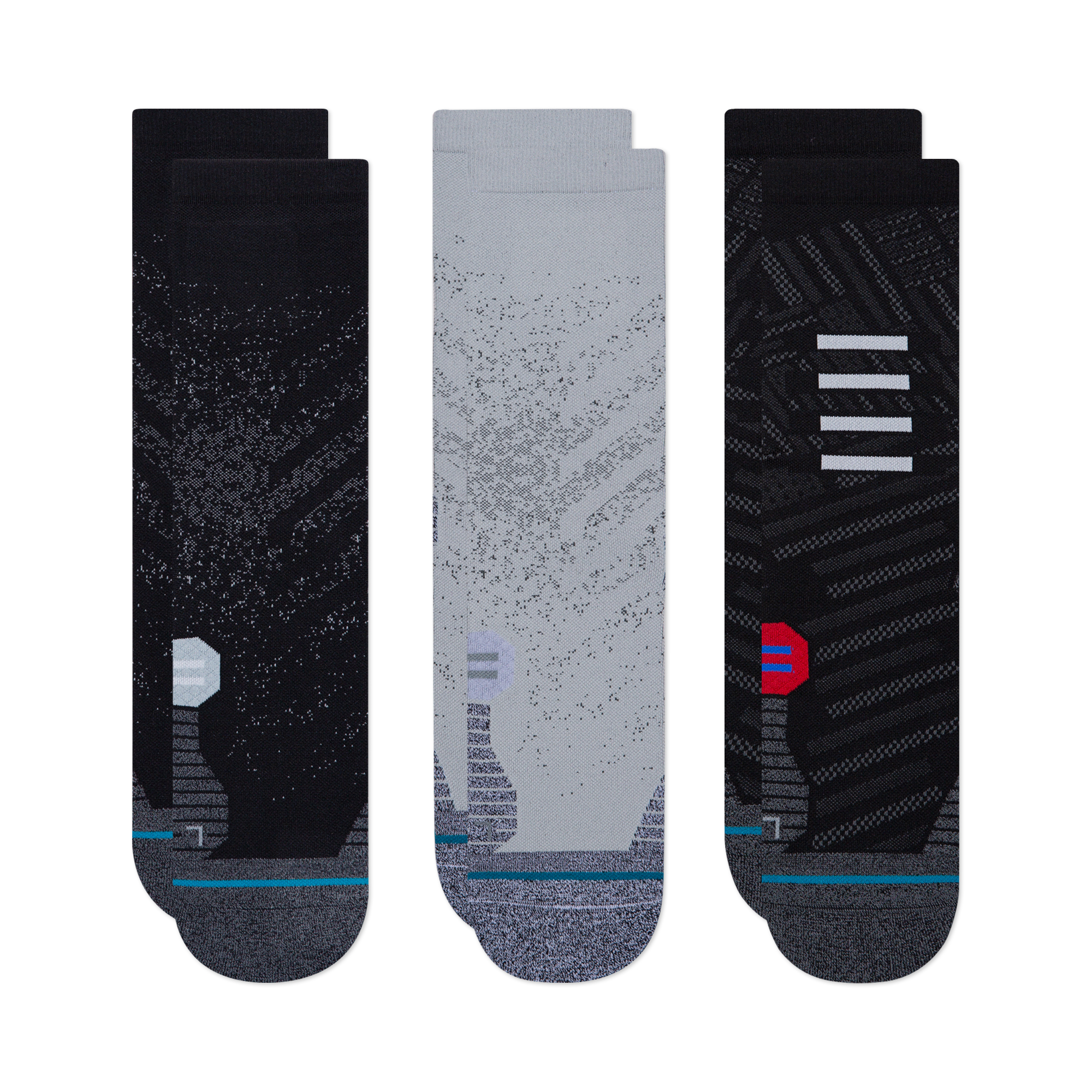 Run Crew Socks 3 Pack
