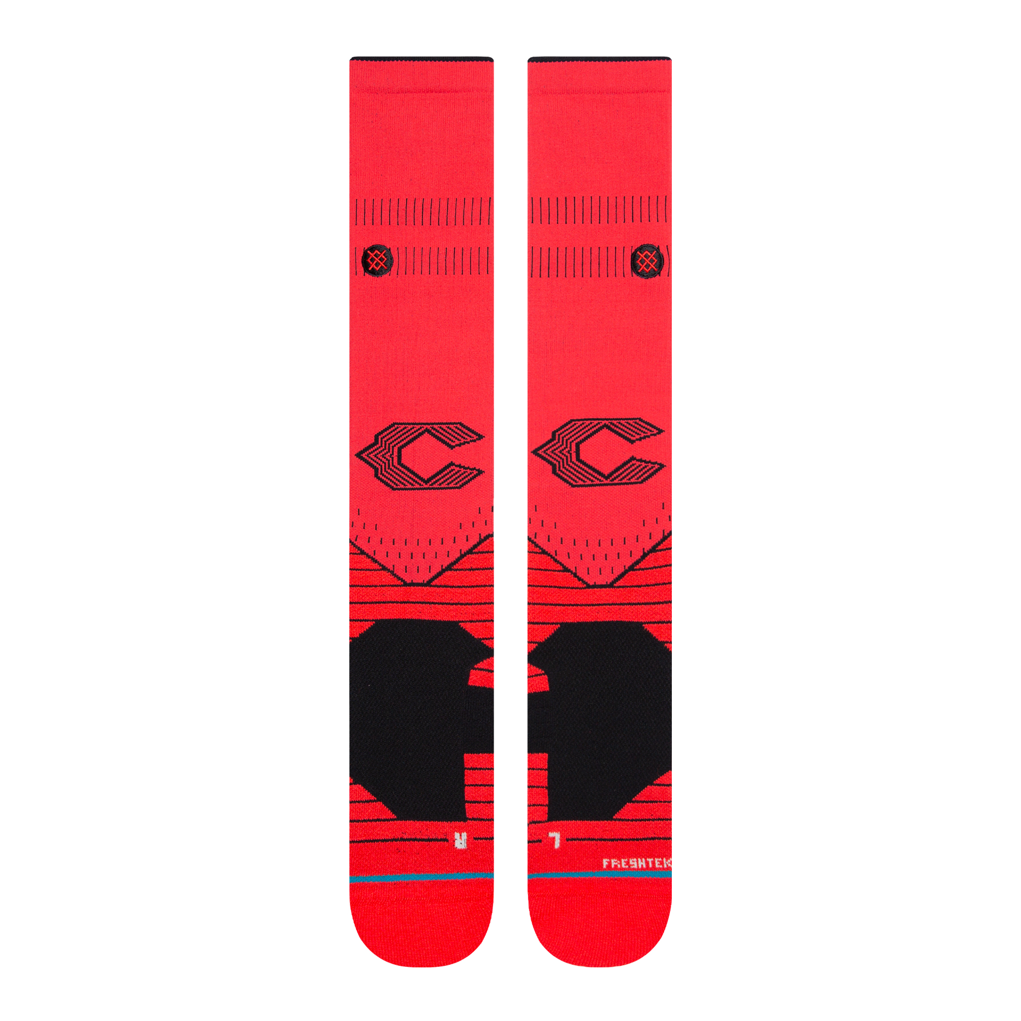 MLB Cincinnati Reds City Connect OTC Socks