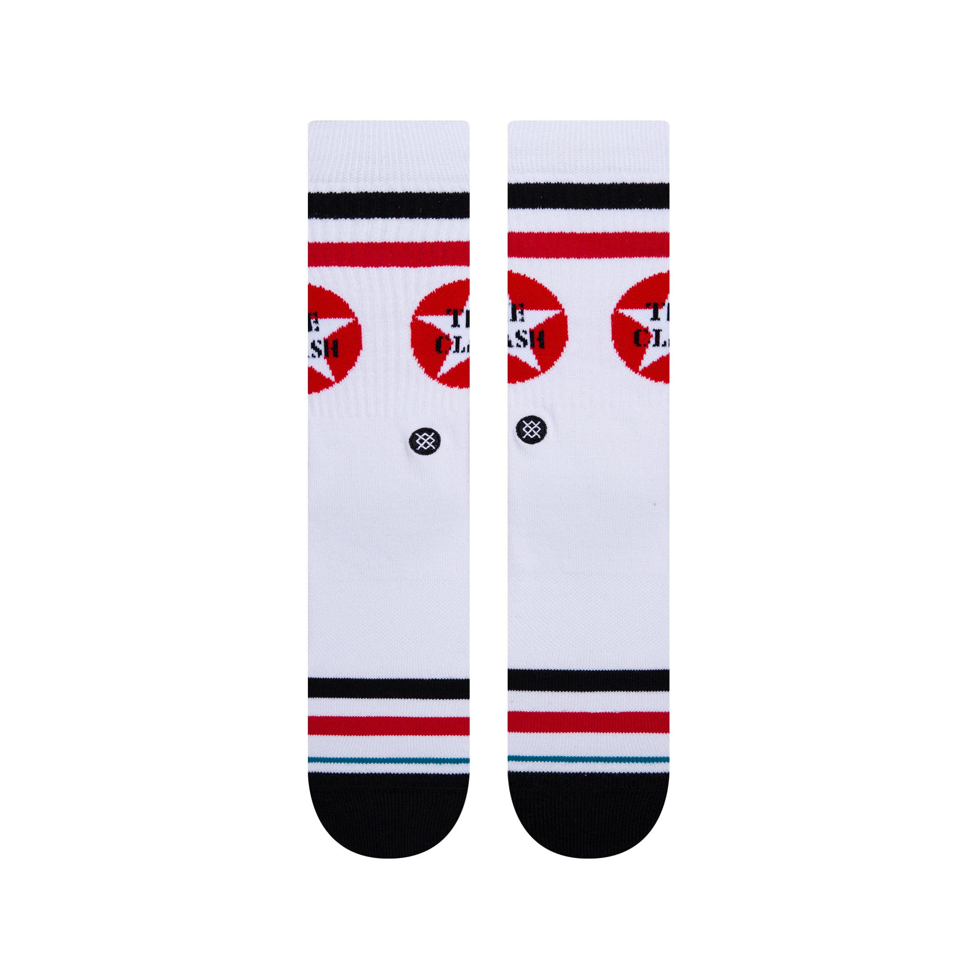 The Clash Clampdown Mid Cushion Cotton Blend Crew Socks | Stance