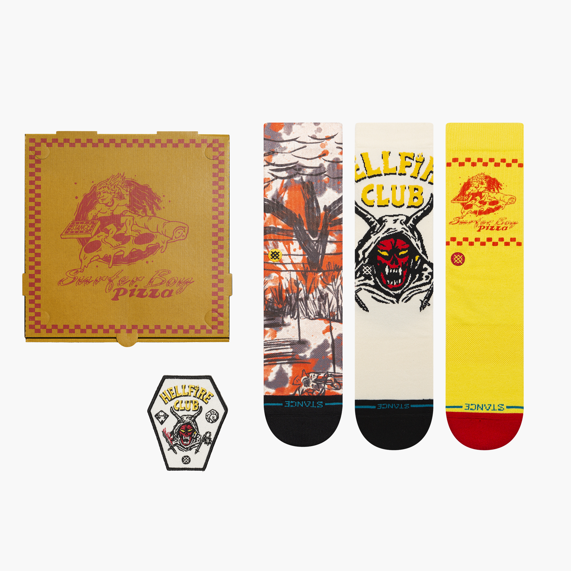 Stranger Things X Stance Crew Socks Box Set | Stance